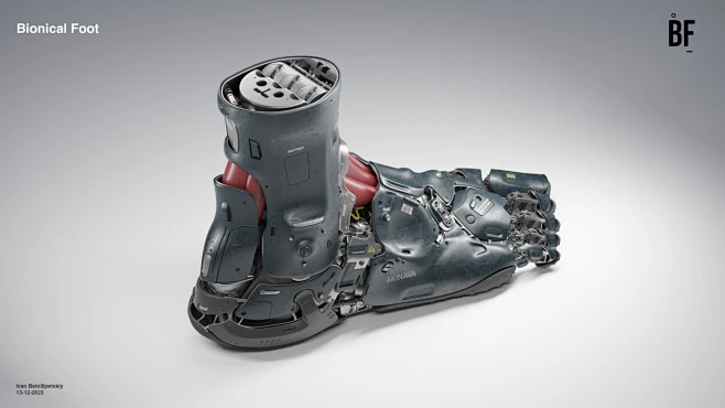 Cyborg {Foot}-花瓣网