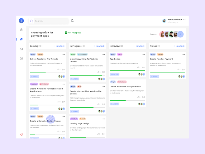 Dashboard To Do List