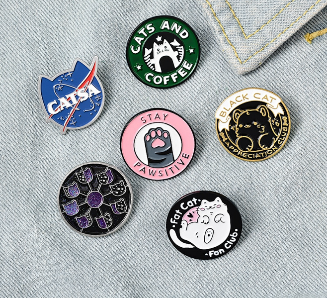 Cute Cat Pin Brooch For All Outfits