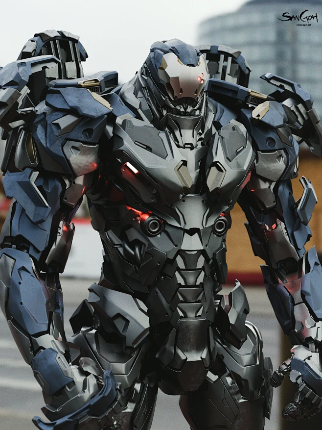 Power Armor Unit // VR Sculpt (5 Hours)-花瓣网