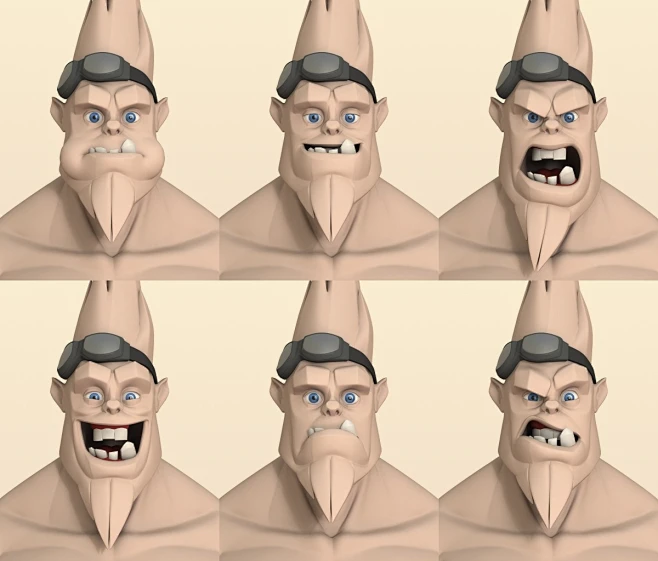 Lanfeust Quest, Francois Rimasson : Character modeling and facial ...