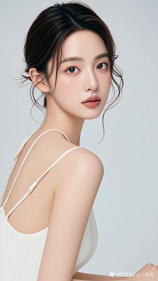 Simple is best, beautiful girl, minimalist beauty, elegant portrait, Canon EOS R6, Nikon Z7 ...