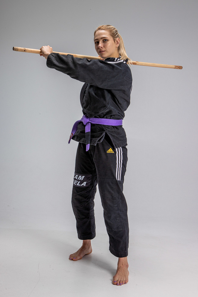 girl fighter action pose-71