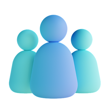 Team 3D Illustration