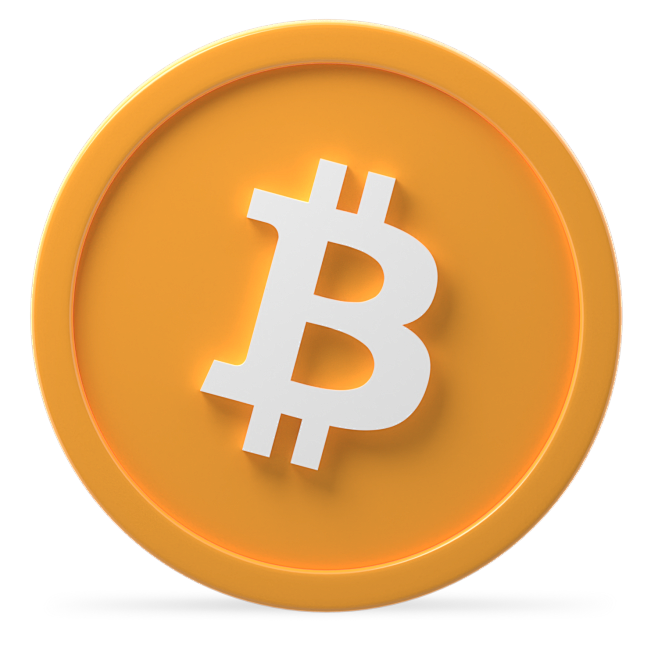 Bitcoin_front_glossy_s - 30款虚拟数字货币立体3D图标 Crypto 3D Pack