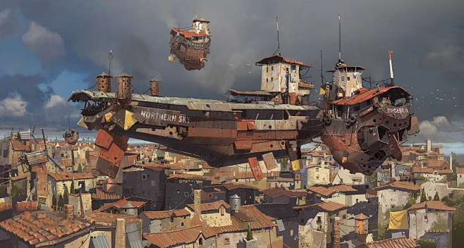 The Art of Ian McQue : Enjoy The Art of Ian McQue a concept artist and ...
