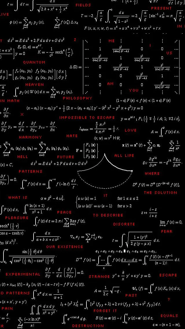 Mathematics Phone Wallpaper-花瓣网
