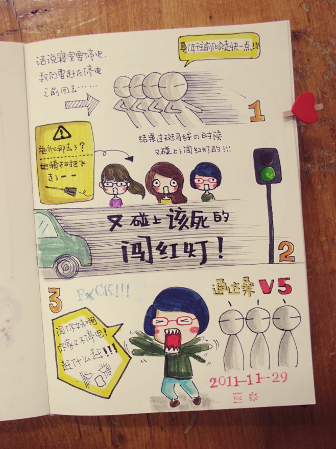 #手绘日记插图#图片_明信片图片素材-花瓣网