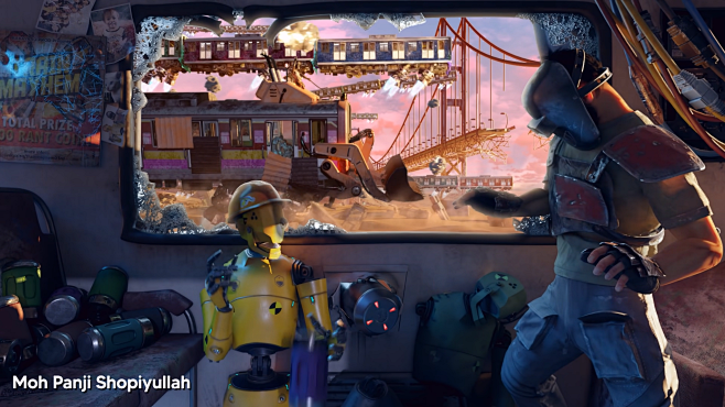 Top 100 3D Renders from the Internet's Biggest CG世界渲染大赛前100名作品无尽旅程