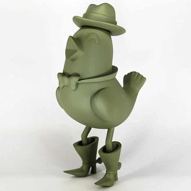 THE STALKER BIRD X GHETTOPLASTIC TOYS : THE STALKER BIRD ART TOY BY ...