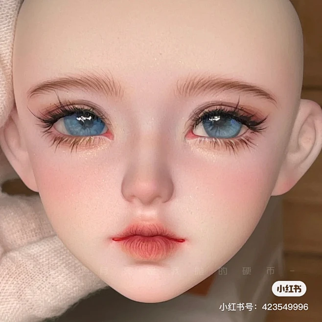 洛丽塔 bjd 娃娃 手办 女脸-花瓣网