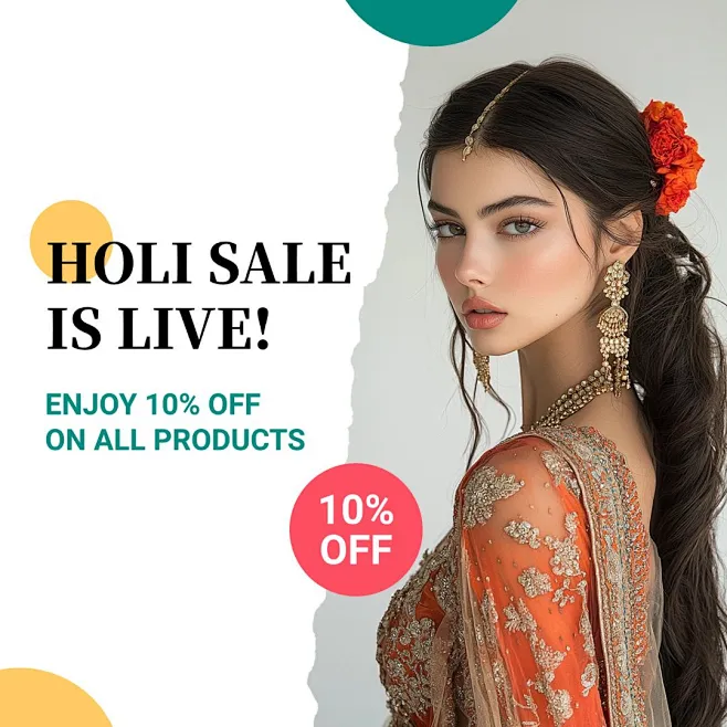 Holi Festival Fashion Clothing Indian Traditional Women's Dress Sari ...