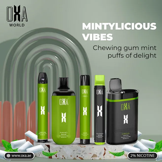 Minty freshness! Get a blast of cool and refreshing flavor with our ...