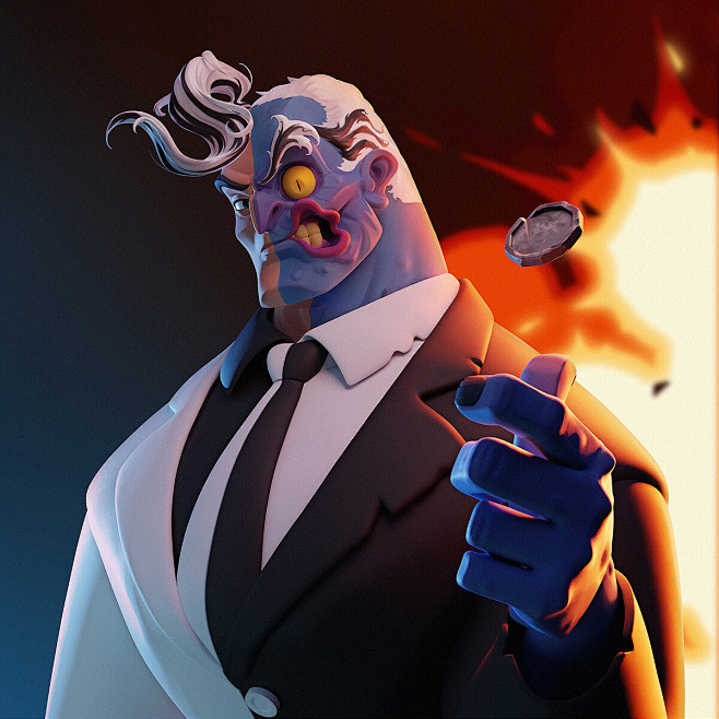 双面人 哈维登特 Two Face Harvey Dent