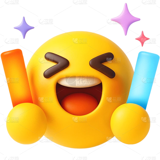 营销卖货3DEmoji小黄人表情贴纸AIGC素材-花瓣网