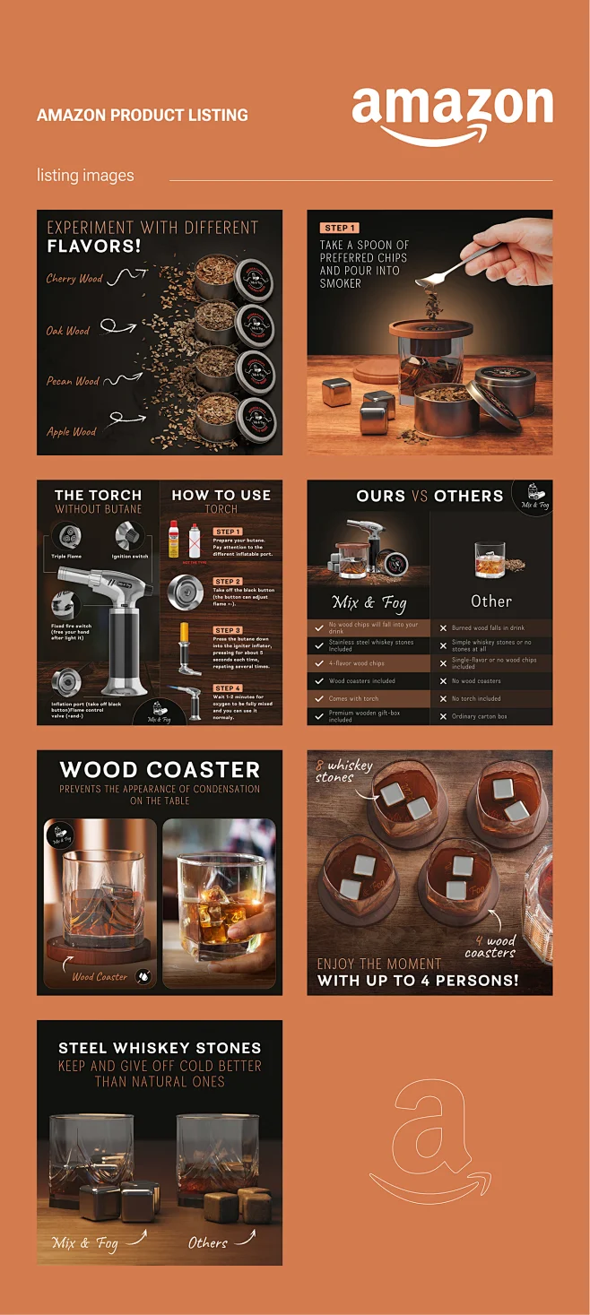 Amazon Product Listing on Behance-花瓣网