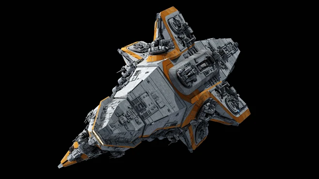 Teroch-class Mandalorian Cruiser, Ansel Hsiao : Commissioned piece ...