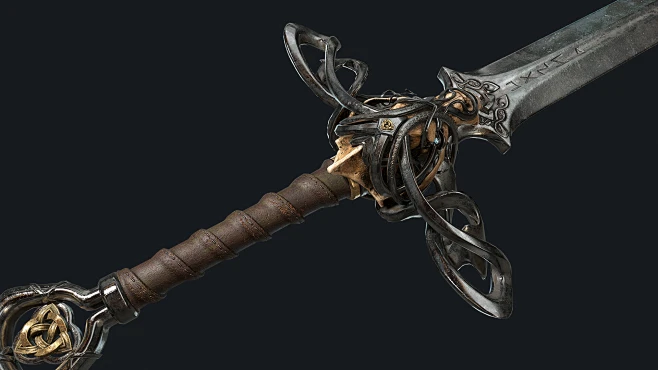 Arthur's Excalibur, Lucas Maxfield : A sword I originally designed and ...