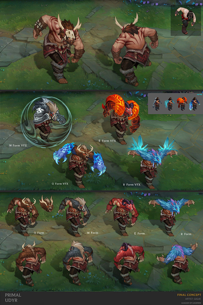 兽灵行者 乌迪尔： 四神之力——Art：Gi gue