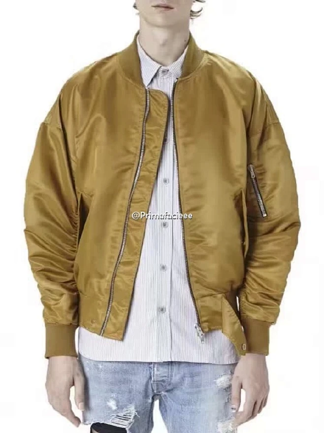 Fear of god Fourth collection 全码到货 超级难买的 金色bomber 全丝绸内衬 拉链都是最贵的riri 极其 ...