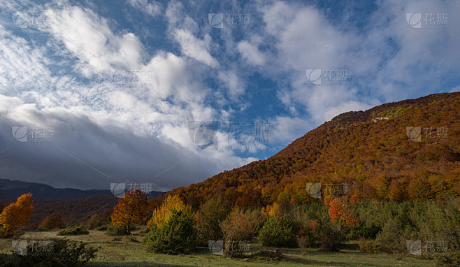 阿布鲁佐国家公园山，拉齐奥和莫利斯