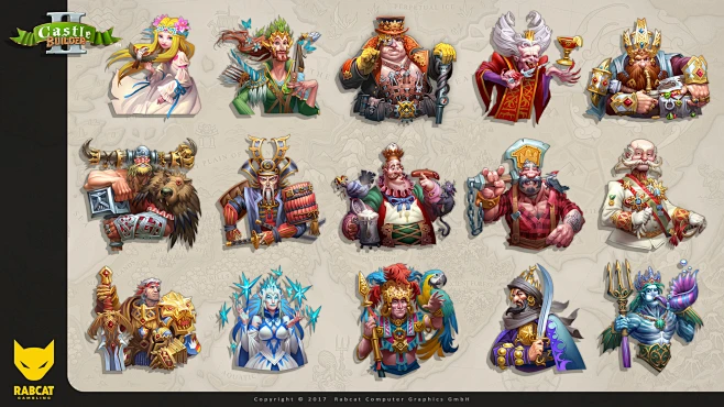 CastleBuilder II - 2D - Character Art, RABCAT GAME ART : This is some ...