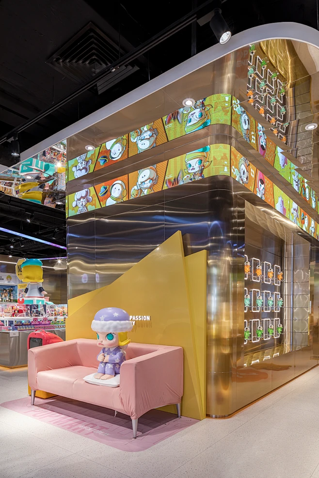 POPMART 泡泡马特·王府井APM店-花瓣网