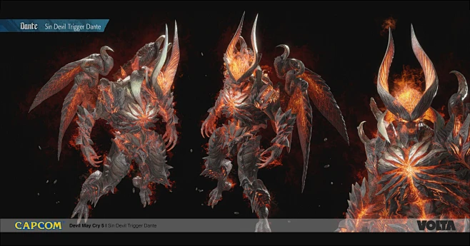 Devil May Cry 5: Trigger Dante , VOLTA Studio : Client: Capcom Project: Devil May Cry 5 - 3D ...