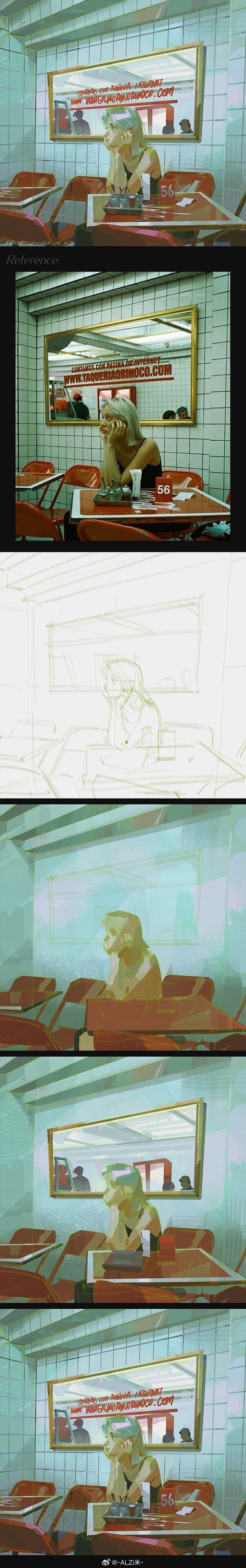 采自微博-ALZi米--花瓣网