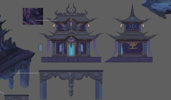 Project concept in 2016, Jianbin Z : 白骨岭设计-花瓣网