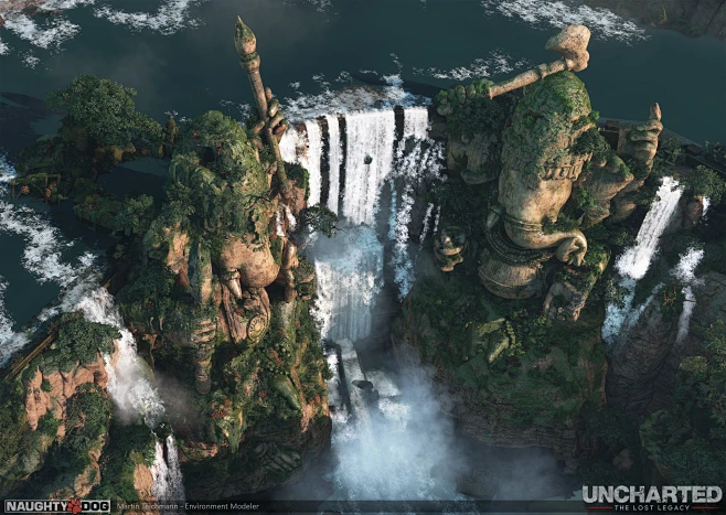 Uncharted The Lost Legacy - Ganesh - city of Halebidu, Martin Teichmann ...