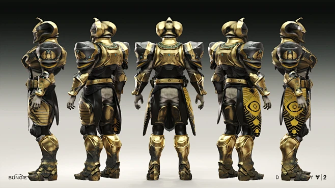 Destiny 2 - Trials Titan Armour-花瓣网