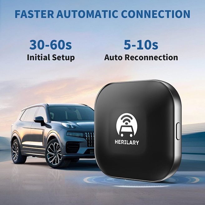 Amazon.com: HESHS Wireless CarPlay Adapter, CarPlay Wireless Dongle ...