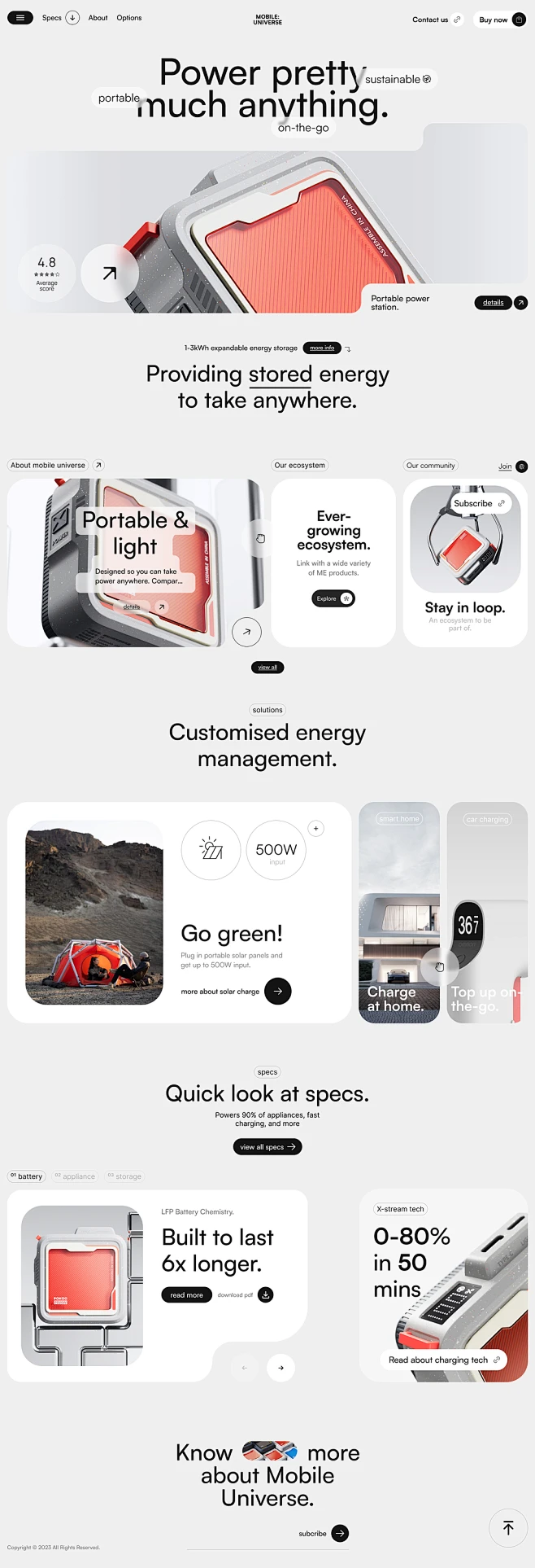Product Website Design-花瓣网