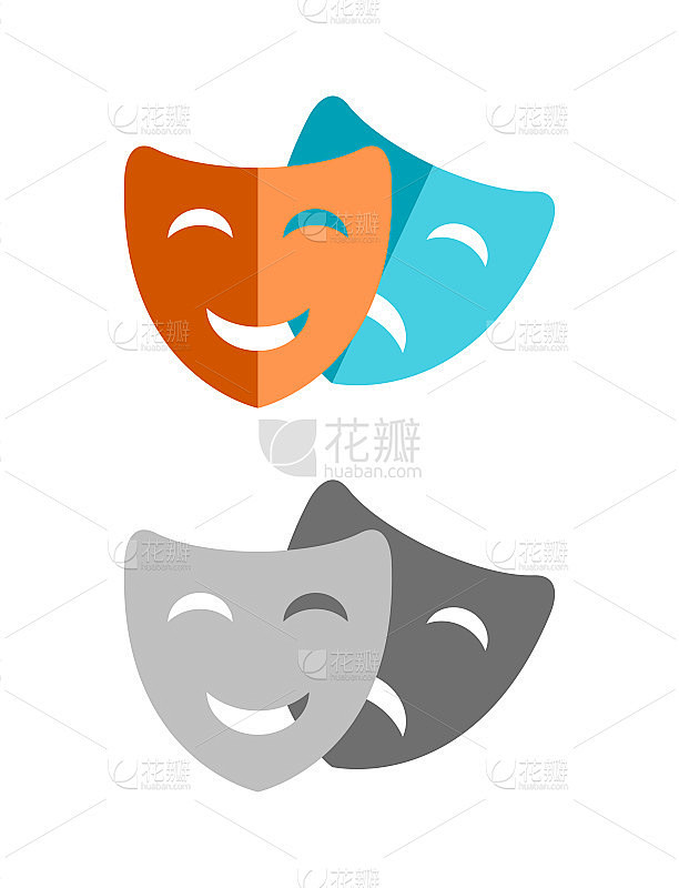 戏剧喜剧戏剧面具