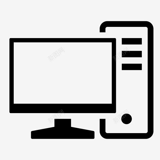 个人电脑电脑台式机图标 设计图片 免费下载 页面网页 平面电商 创意素材-花瓣网