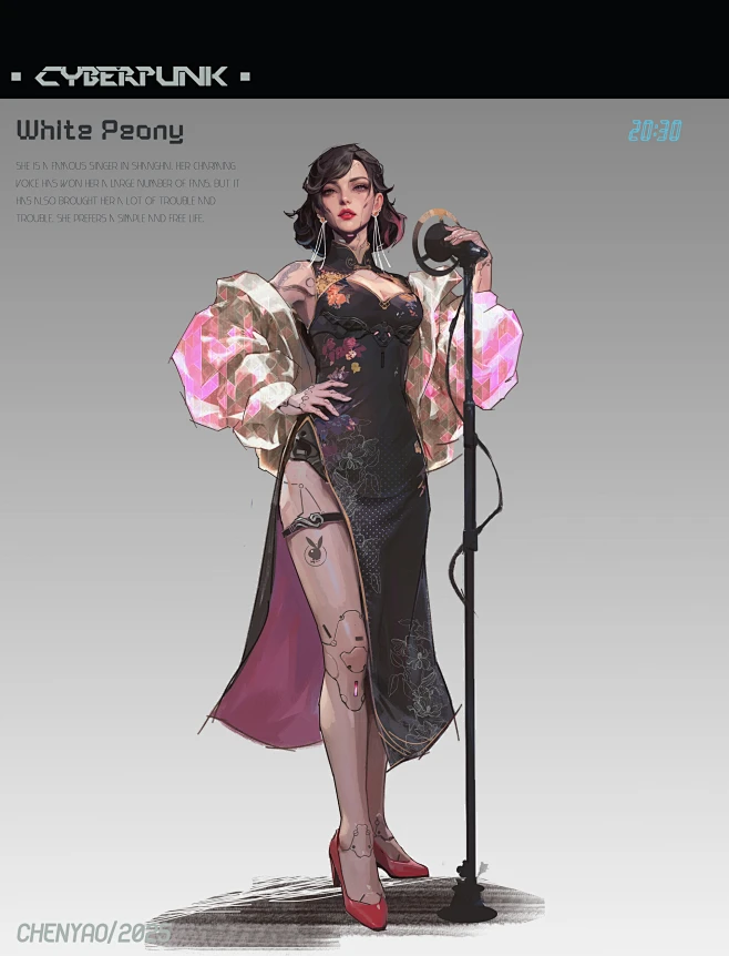Cyberpunk series 4-花瓣网
