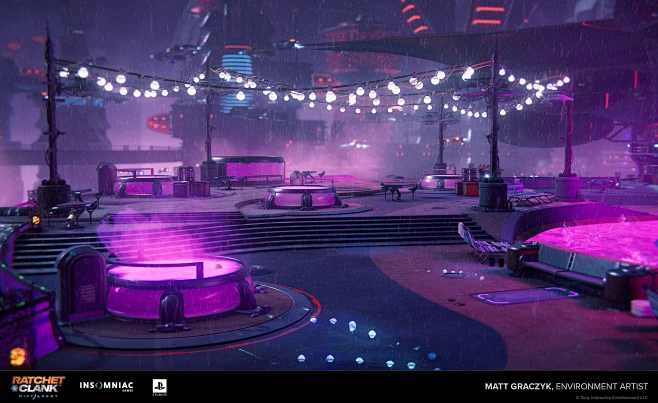 Ratchet & Clank: Rift Apart - Neo Nefarious City - Nefarious Day Spa-花瓣网