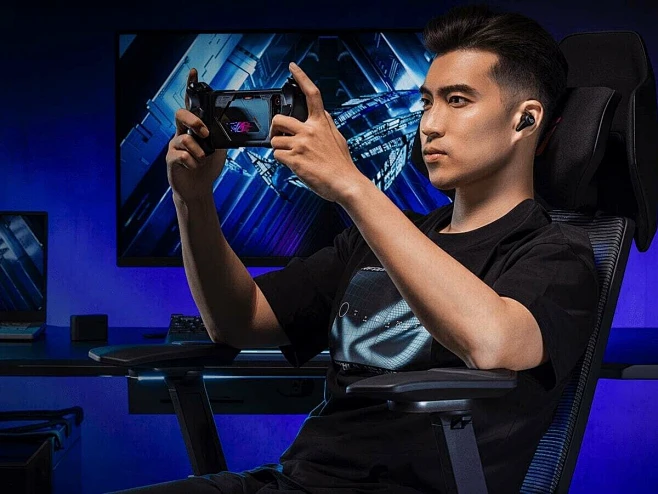 ASUS ROG Destrier Ergo Gaming Chair has a cyborg aesthetic and supports ...