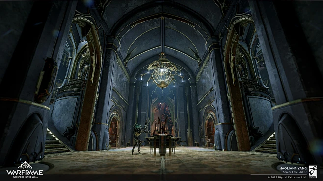 Warframe Level Art-花瓣网