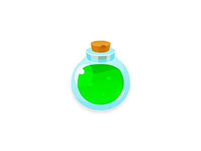 GUI Kit Yellow Kids Icon Potion-花瓣网