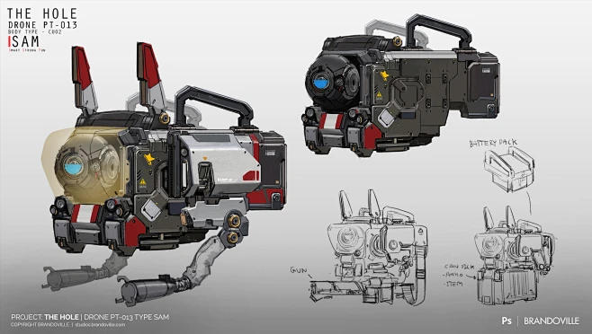 Brandoville Studios : The first premium CG Art studio in Indonesia图片_机械 ...