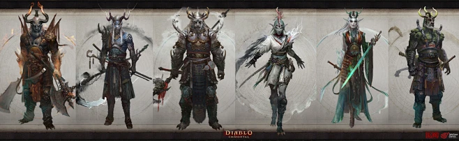 Diablo Immortal“ Lineage of Beasts” Cosmetics-花瓣网