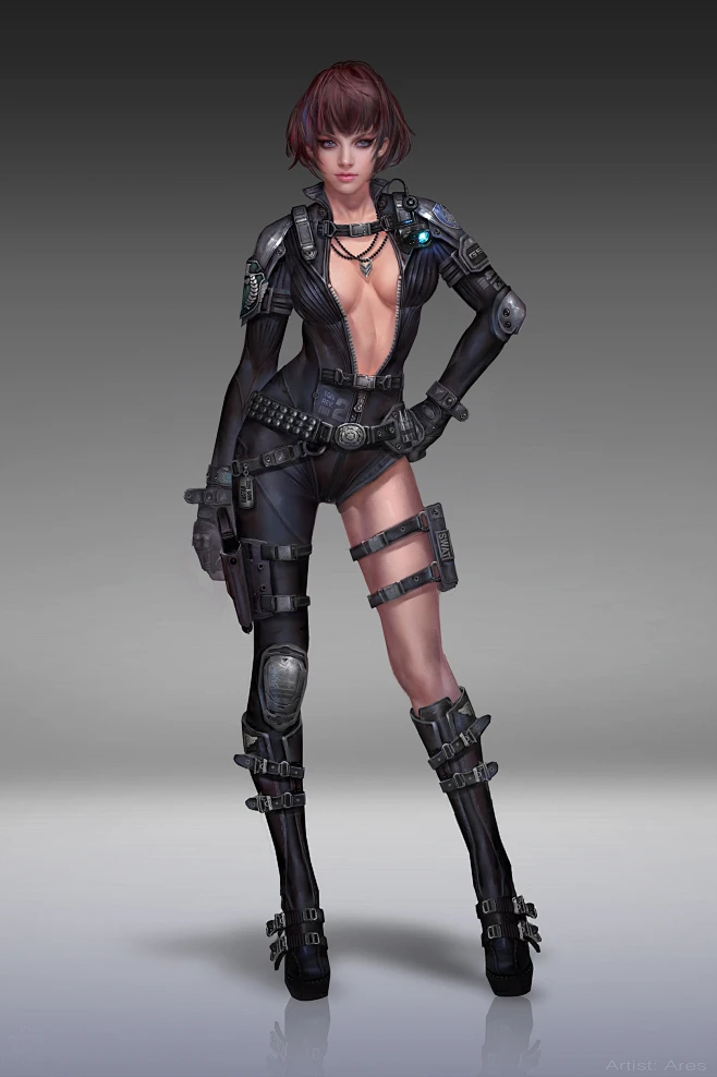 Phantom concept art 【贰零壹叁】 (2)图片_CG-人物角色图片素材-花瓣网