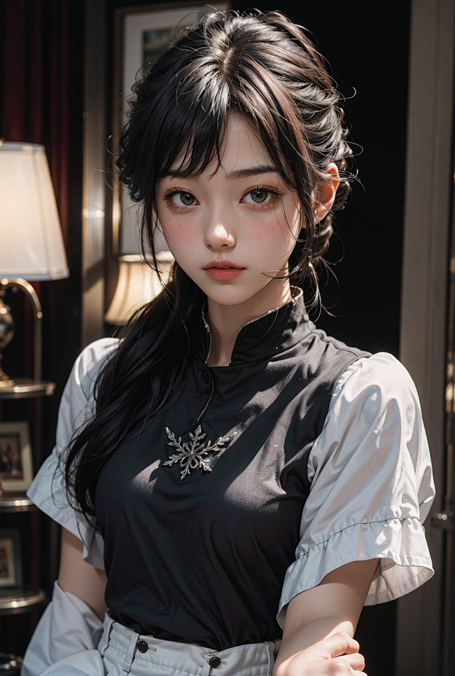 00148-1485615404-dual horsetail, an 18-year-old girl,Half-body, of the best quality, masterpiece ...