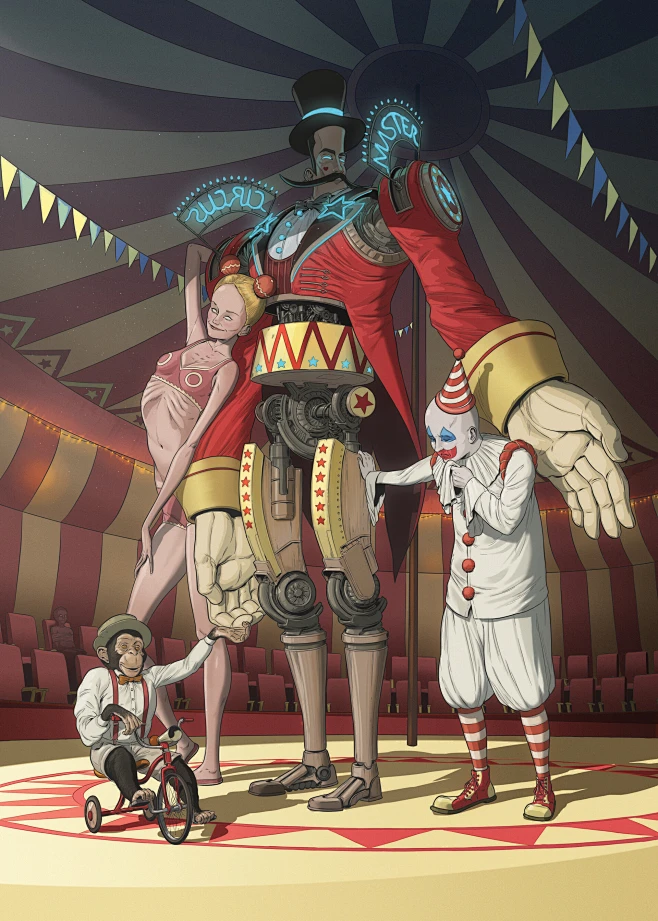 Freaky Circus-花瓣网