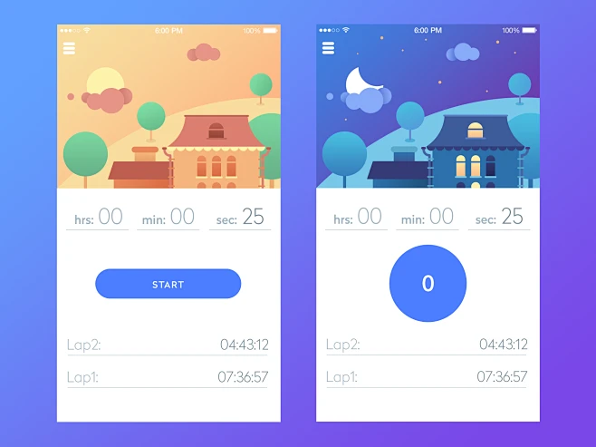 Timer app real pixels size-花瓣网