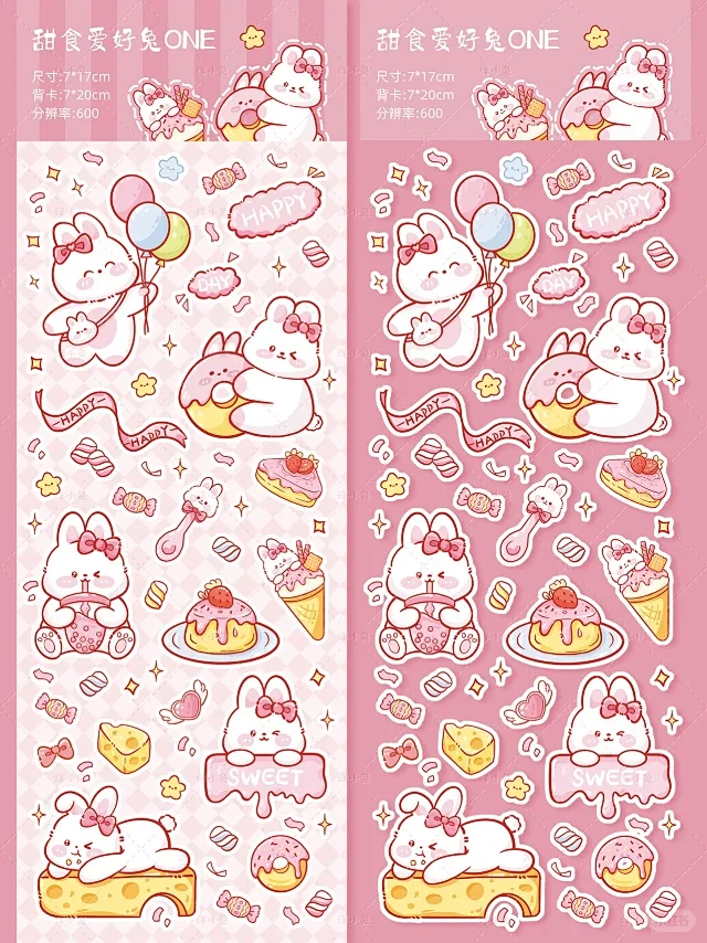 兔子贴纸 - 小红书搜索-花瓣网