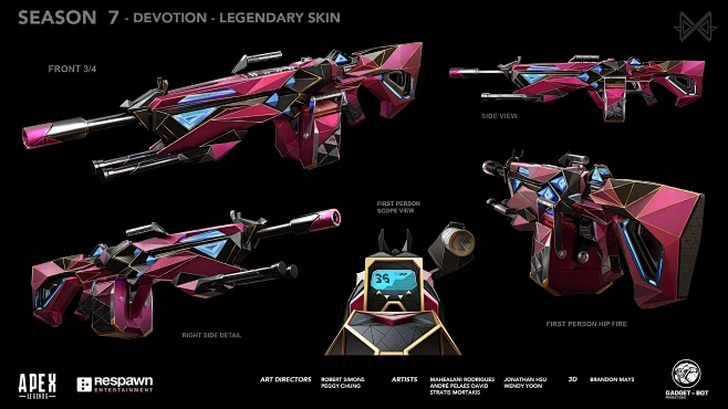 Apex Season 7 Devotion skin-花瓣网