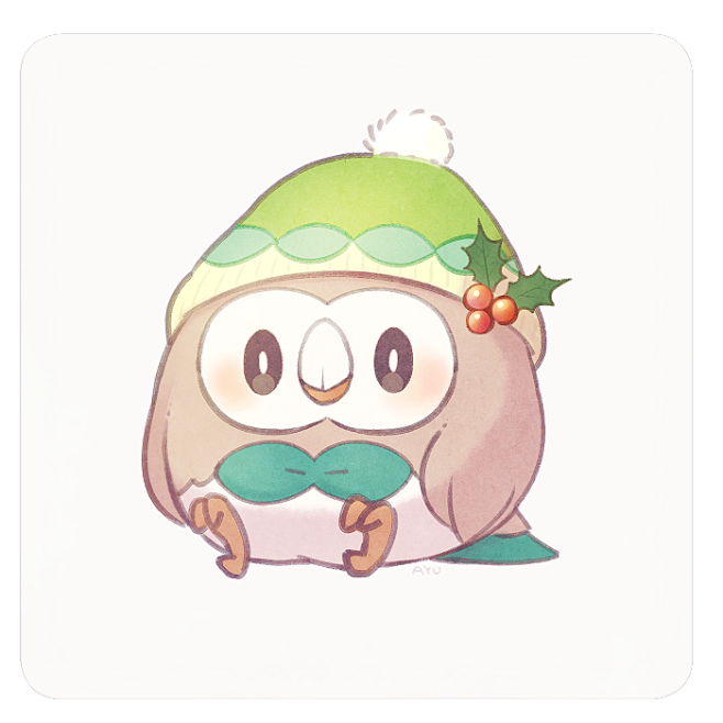 精灵宝可梦 木木枭 P站:a y u